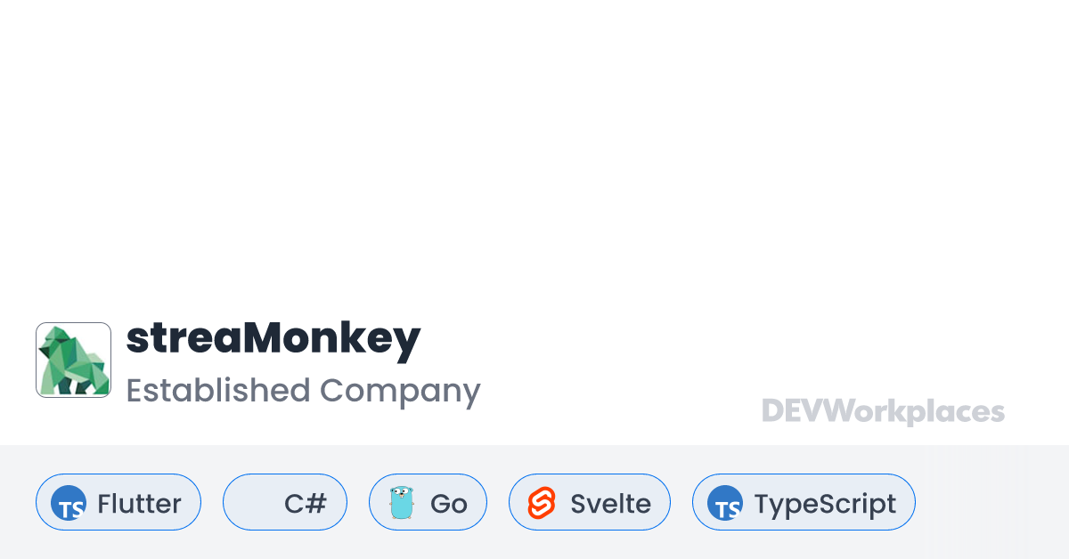 streaMonkey as an IT employer | Reviews, TechStack, Benefits